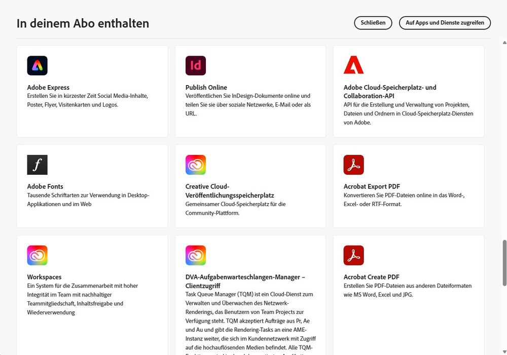 Adobe Creative Cloud Photoshop,Illustrator.. (Neu und originalverpackt) in Uetliburg SG für CHF ...