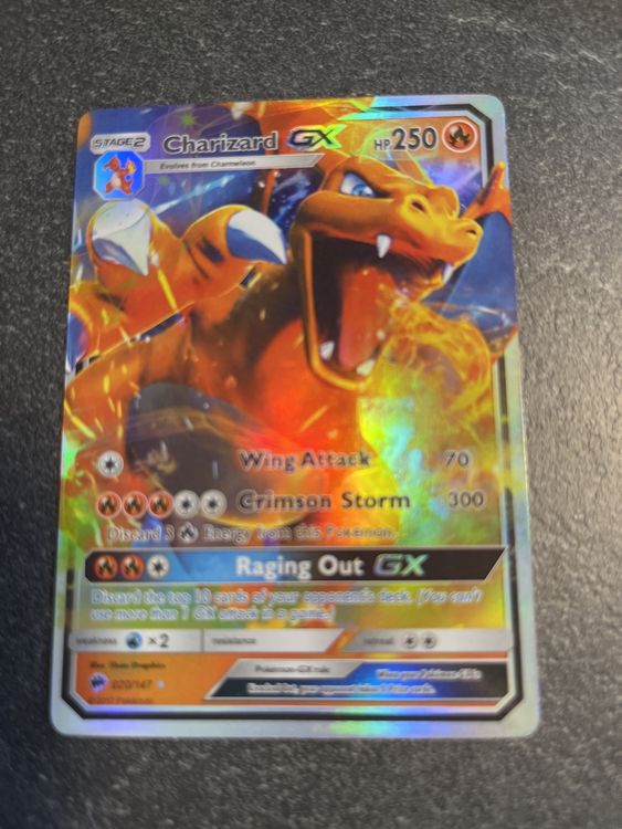 Pokémon STAGE 2 Charizard GX (Gebraucht) in Oberdorf SO für CHF 4 – mit ...