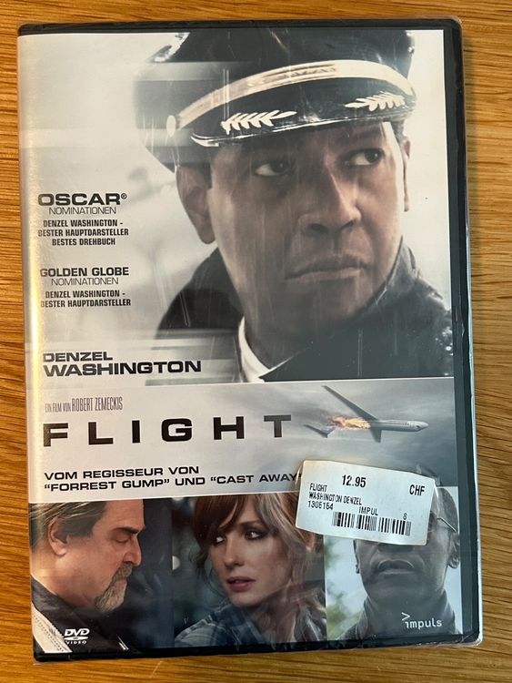- Flight - DVD mit Denzel Washington (OVP) (Neu und originalverpackt ...