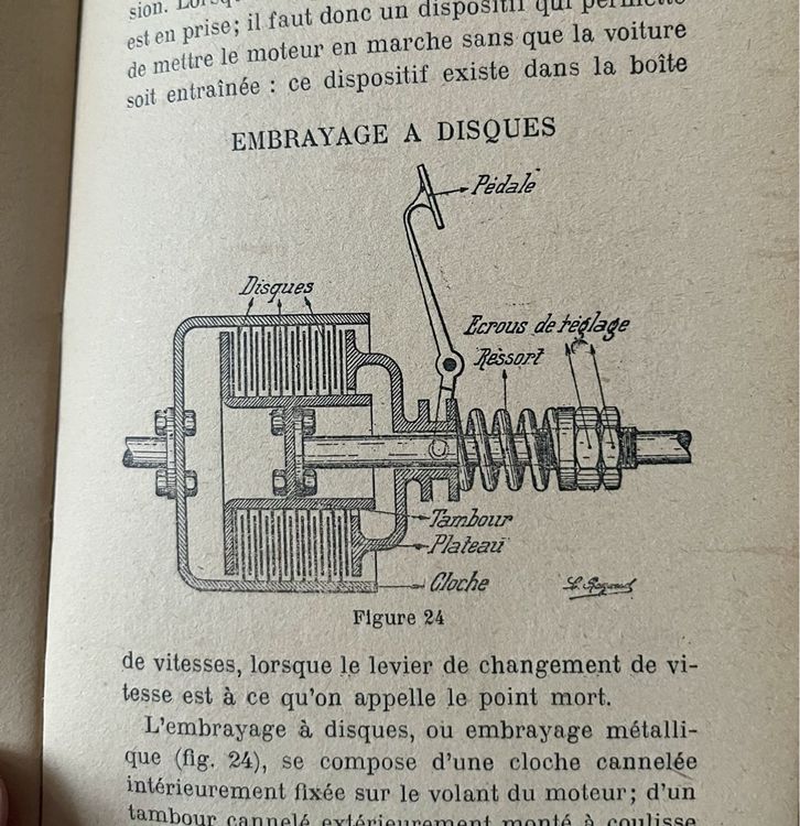 Antikes Auto Lehrbuch 🛞 „A.B.C. de l’AUTOMOBILE“ 1920er (Gebraucht) in ...