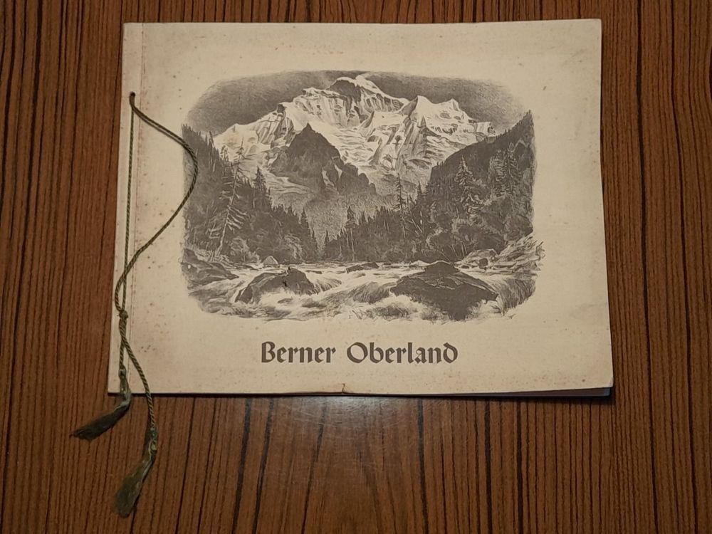 Berner Oberland. Souvenier-Album mit 42 Ansichten (Gebraucht) in Basel ...