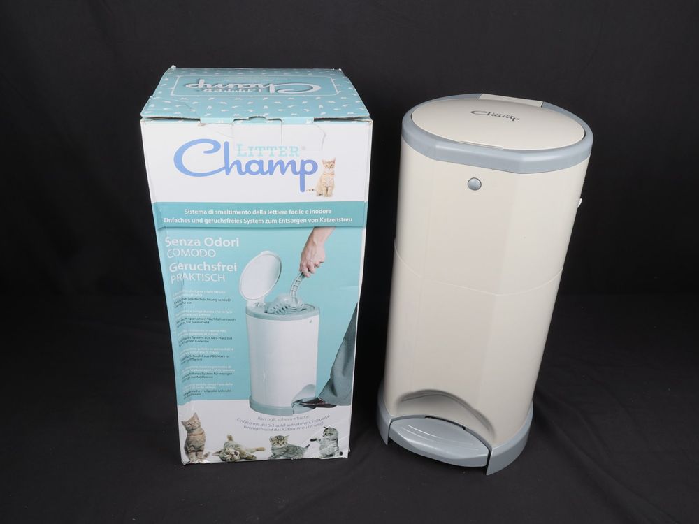 LITTER CHAMP - Katzenmülltone | Kaufen auf Ricardo