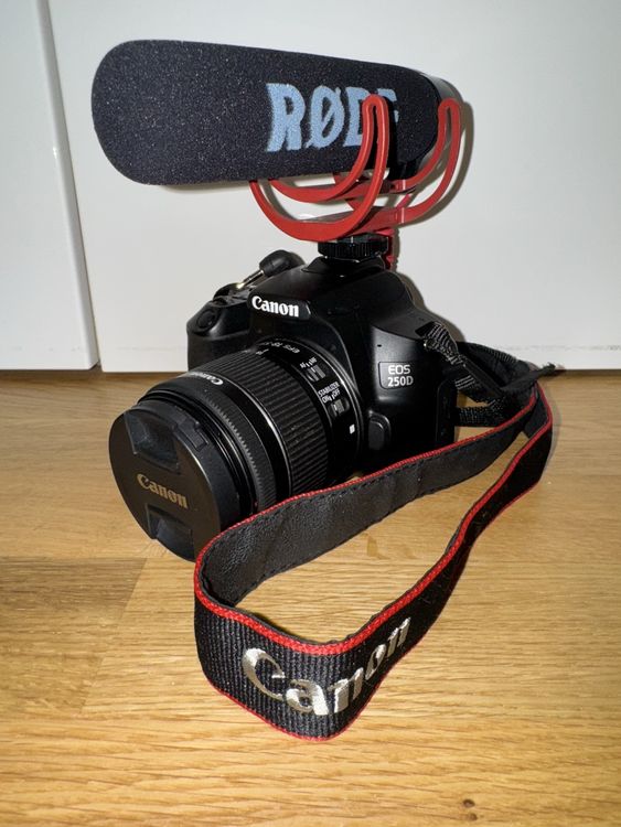 Canon EOS 250D + micro Rode | Kaufen auf Ricardo