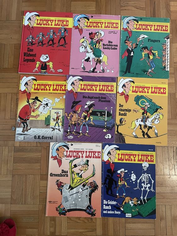 Lucky Luck 8 Comics (Gebraucht) in Gutenswil für CHF 50 – mit Lieferung auf Ricardo kaufen
