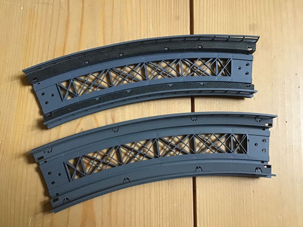 märklin 2 x 7169, gebogene brückenteile | Kaufen auf Ricardo