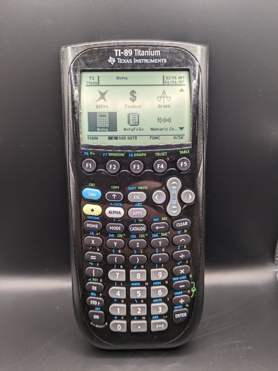 Texas Instruments TI-89 Titanium Rechner (Gebraucht) in Hünenberg See ...