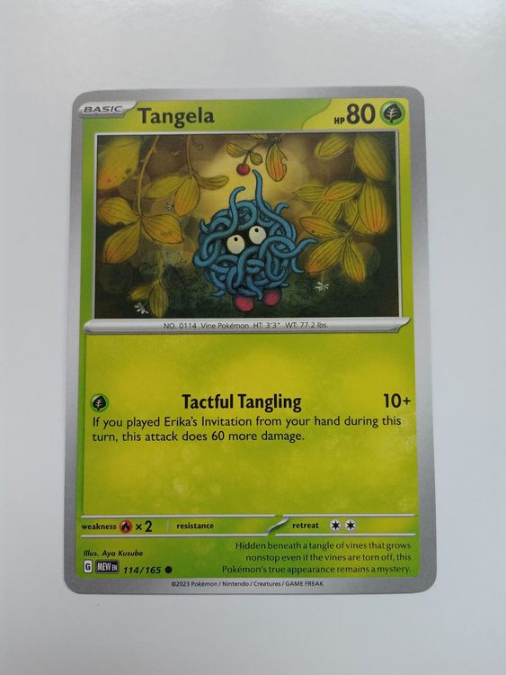 Tangela - Pokemon 151 Mew | Kaufen auf Ricardo