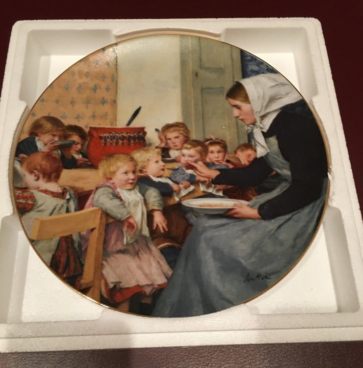 8-tlg. Albert Anker Sammelteller-Serie «Ankers Erbe» (Neu und ...