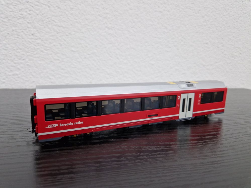 BEMO 3298 141 RhB B 574 02 AGZ Mittelwagen | Kaufen auf Ricardo