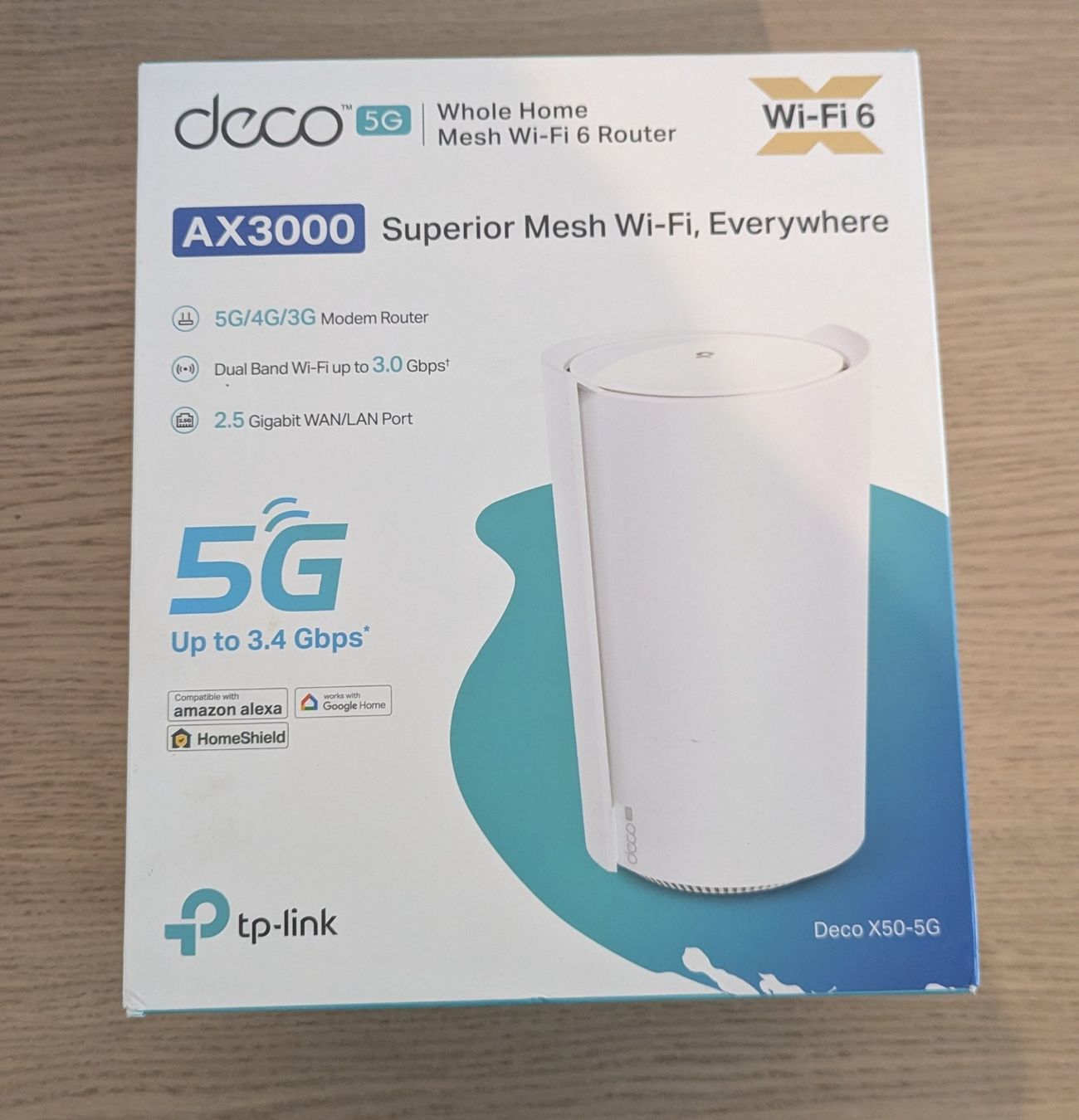 TP-Link Deco X50-5G 5G Wi-Fi 6 Mesh Modem / Router (Gebraucht) in ...