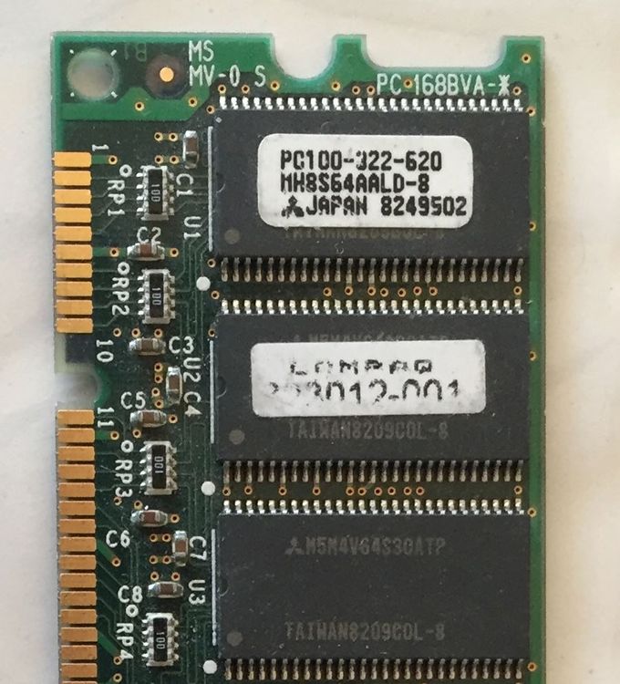 MITSUBISHI MH8S64AALD-8 64MB PC100 (Gebraucht) in Genève für CHF 10 ...
