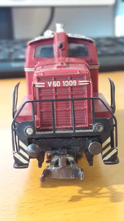 Märklin Diesellok 3063.3, V60 1009, DB, rot, AC/WS analog (Gebraucht ...