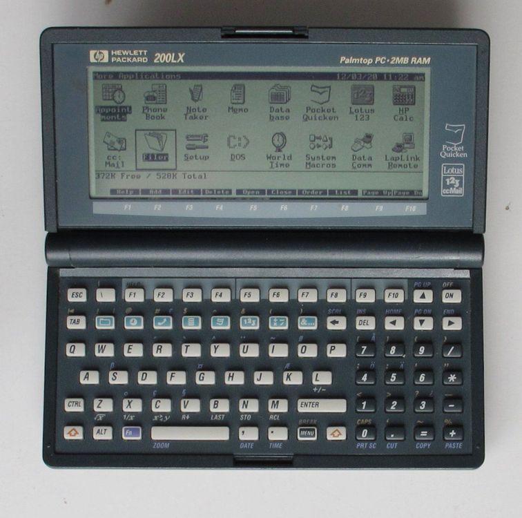 HP 200LX Palmtop DOS 5.0 | Kaufen auf Ricardo