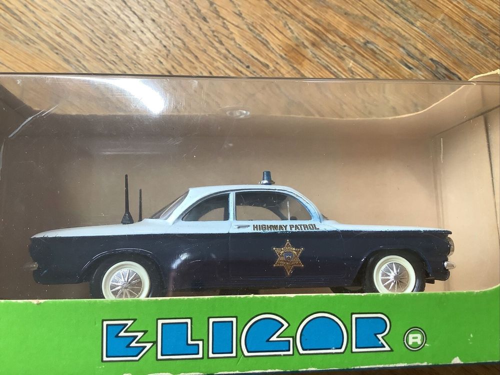 Chevrolet Corvair Highway Patrol Police Eligor 1/43 1150 (Neu (gemäss ...