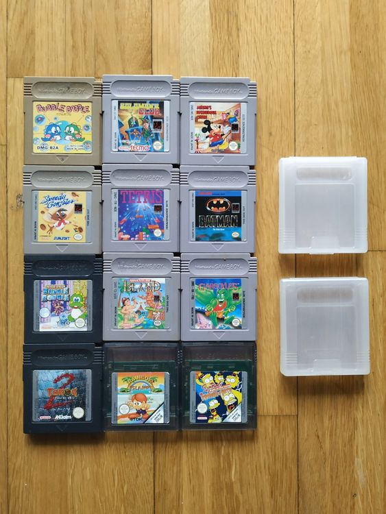 8 Game Boy Games + 4 Game Boy Color Games - Ab 1.- Fr (Gebraucht) in ...