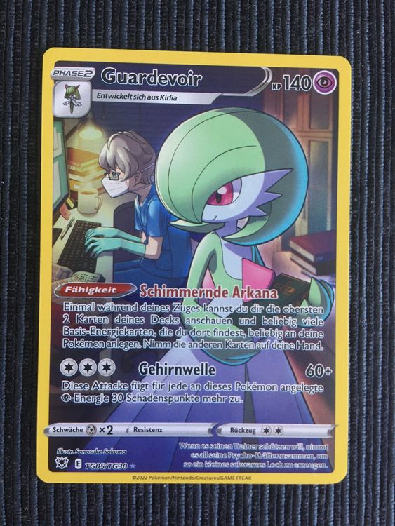 Pokemon Guardevoir Art Rare Astral Radiance Deutsch (Neu (gemäss ...