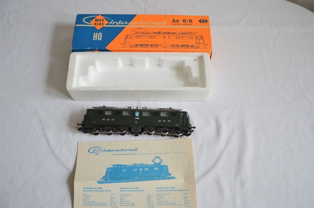 Roco 4195 SBB Ae 6/6 «Schlieren» (G33) | Acheter sur Ricardo