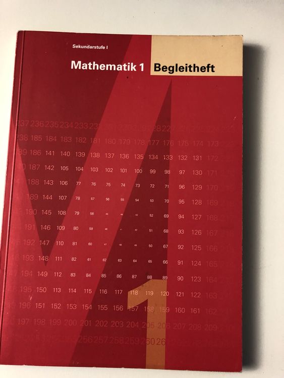 Sekundarstufe 1 Mathematik 1 Begleitheft + Themenbuch (Gebraucht) in ...