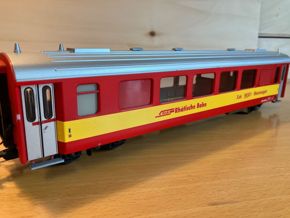 FAMA UTZ Roco Alpine Line RhB XaK 96501 Messwagen Spur 0m | Kaufen auf ...