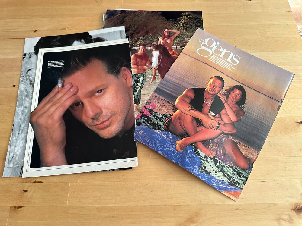 MICKEY ROURKE tolle rare Berichte + Poster 80's (Gebraucht) in Basel ...