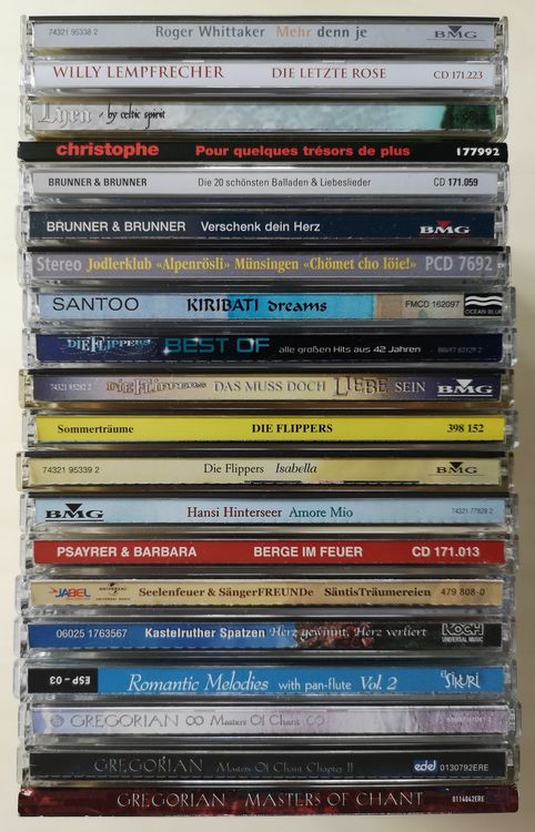 Diverse CD's vorwiegend Schlager Musik CD Sammlung 20 Stück | Kaufen ...
