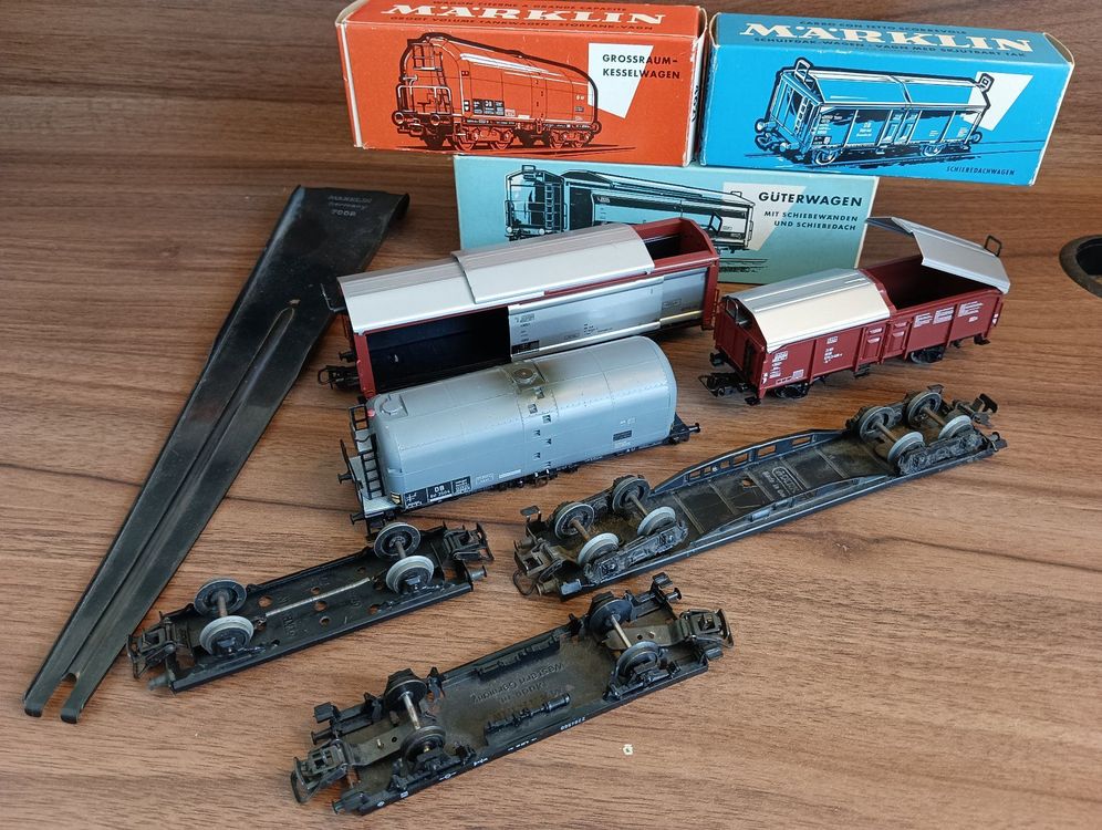 Märklin H0 4619 4621 4633 Schiebedach Kesselwagen Güterwagen | Kaufen ...