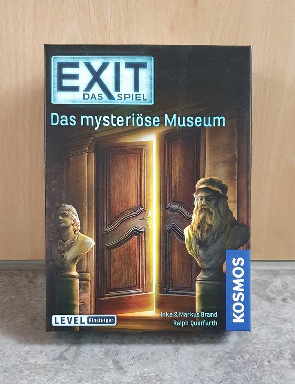 EXIT - Das Spiel: Das mysteriöse Museum (Neu (gemäss Beschreibung)) in ...