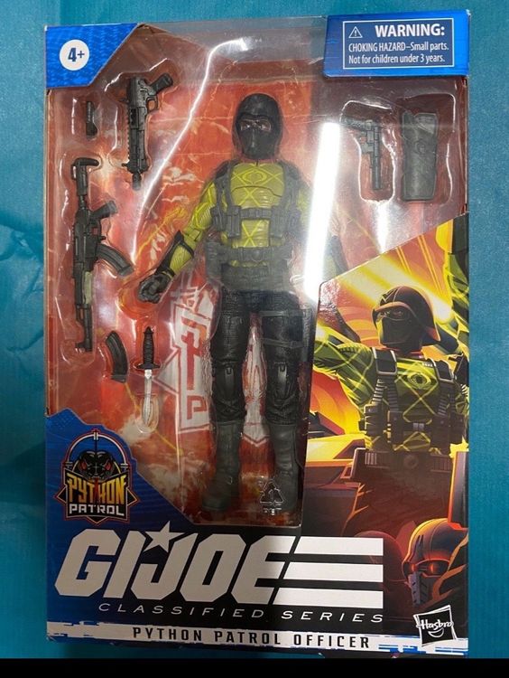 G.I. Joe Classified Python Patrol Officer Figur Neu. (Neu und ...