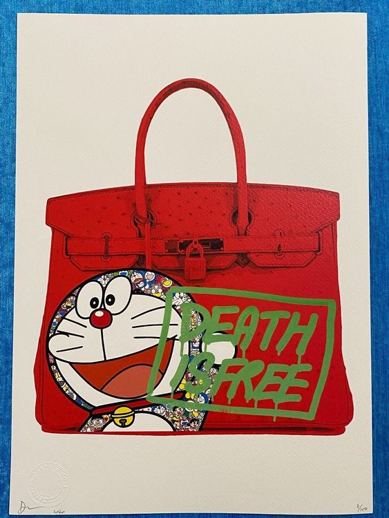 DEATH NYC « Doraemon & Hermes Kelly Bag» (Neu (gemäss Beschreibung)) in ...