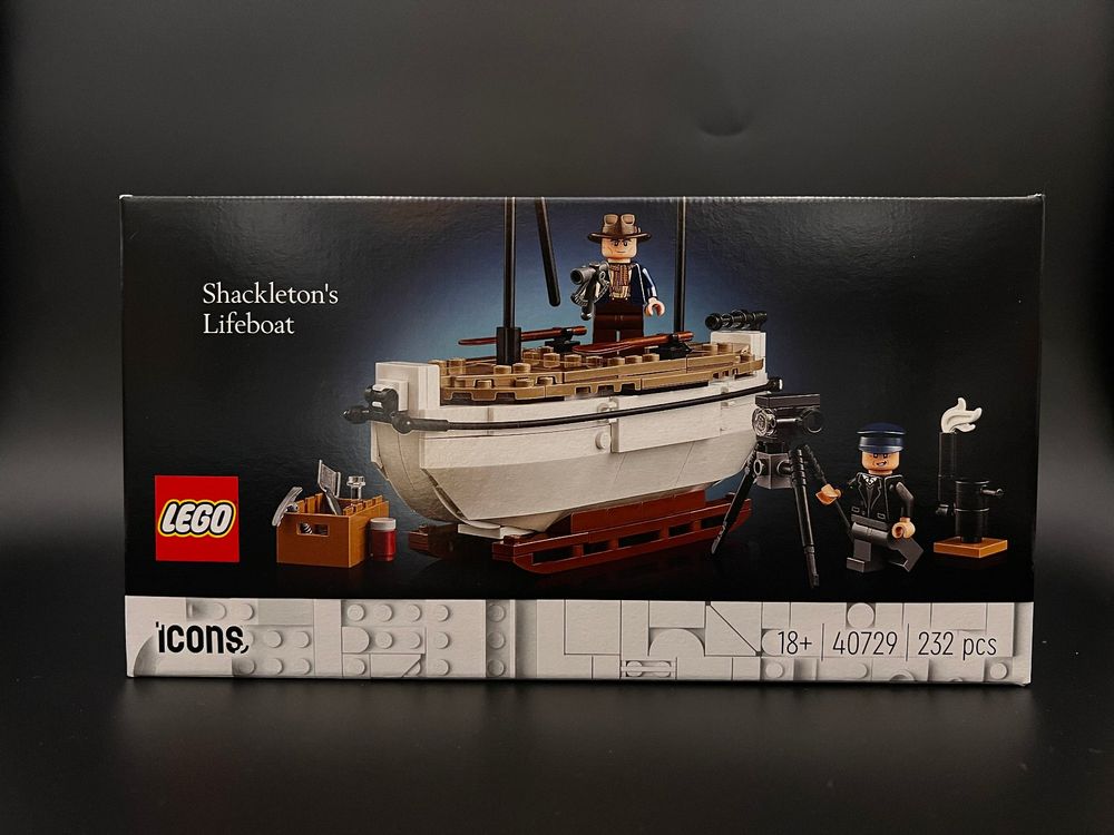 LEGO Icons; Shackletons Rettungsboot GWP (40729) (Neu und ...
