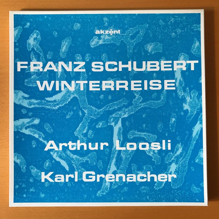 2 Lp Box Schubert Winterreise Akzent Loosli, Grenacher Swiss (Gebraucht ...