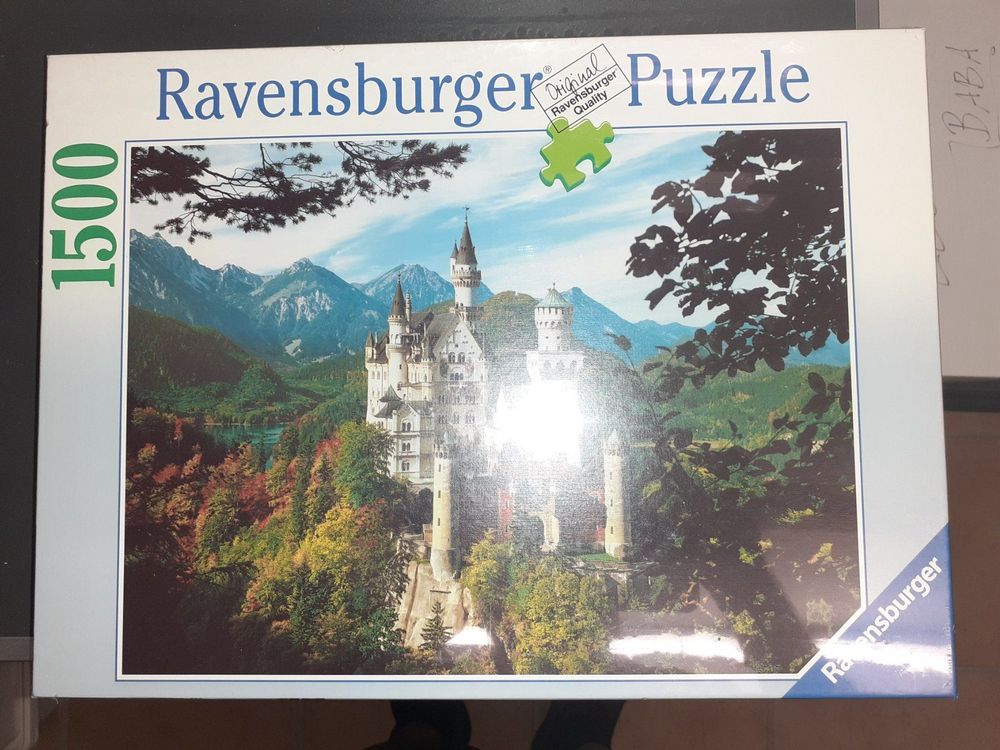 Königsschloss Neuschwanstein Ravensburger 1500 er (Neu und originalverpackt) in Niederwil AG für ...