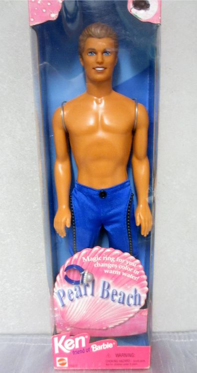 1997 Mattel Barbie Pearl Beach Ken mit Ring Sommer Sonne Fun | Kaufen ...