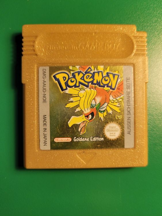 Pokemon Goldene Edition (Gold) - Nintendo Game Boy (Gebraucht) in ...