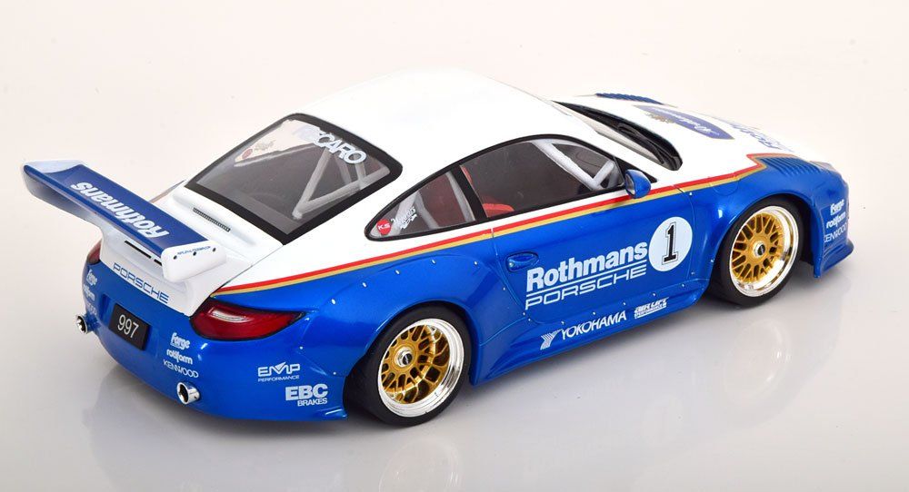 PORSCHE 911 997 RWB #1 OLD & NEW ROTHMANS 1:18 MCG (Neu und ...