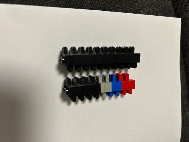 LEGO 35x Platte 1x2 mit 3 Finger (2452) | Kaufen auf Ricardo