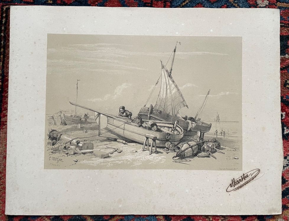 Charles Mozin lithographie marine (Gebraucht) in Biel/Bienne für CHF 42 ...
