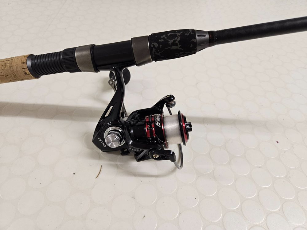 Teleskoprute DAM Shadow 2.40m 5-25Gr. + Rolle FS2000 (Gebraucht) in ...