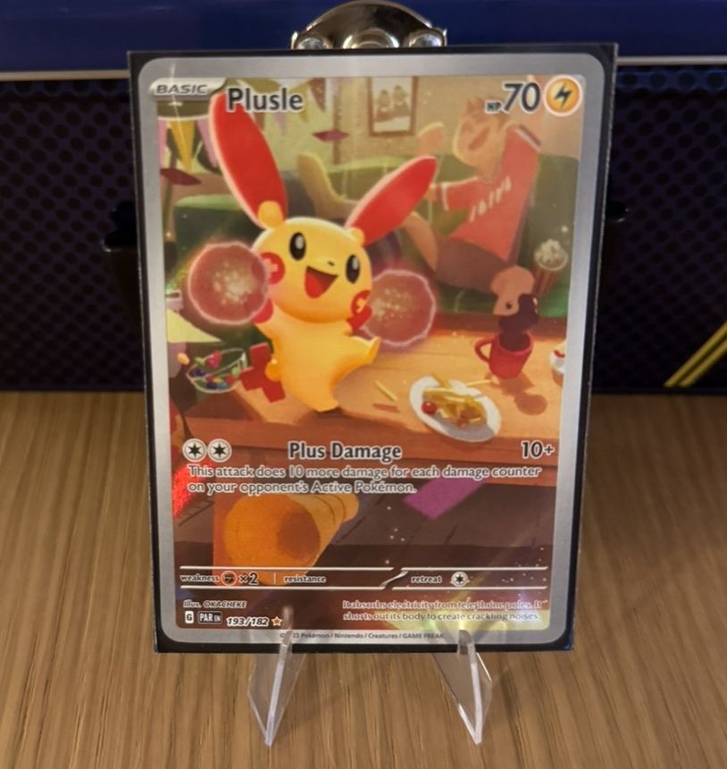 Pokemon Karte Plusle 193/182 Top Zustand! (Neu (gemäss Beschreibung ...
