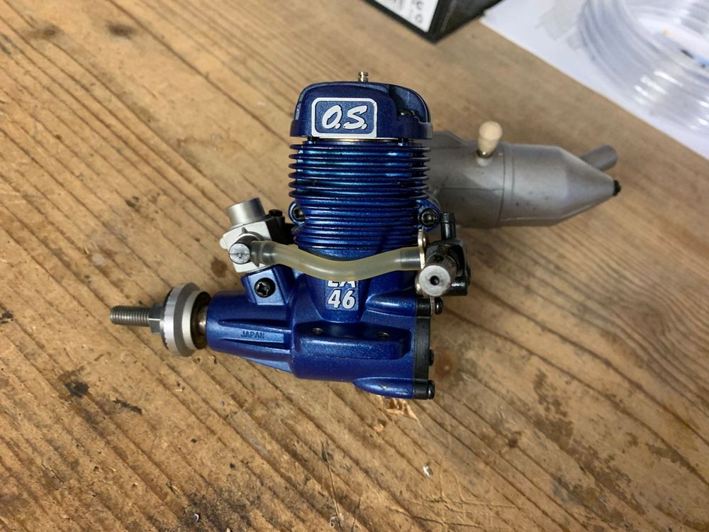 Flugmotor inkl. Schalldämpfer OS 46 LA (Gebraucht) in Gontenschwil für ...