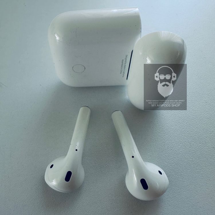 Original Apple AirPods 2 Kopfhörer Wireless Lightning Kabel | Kaufen ...