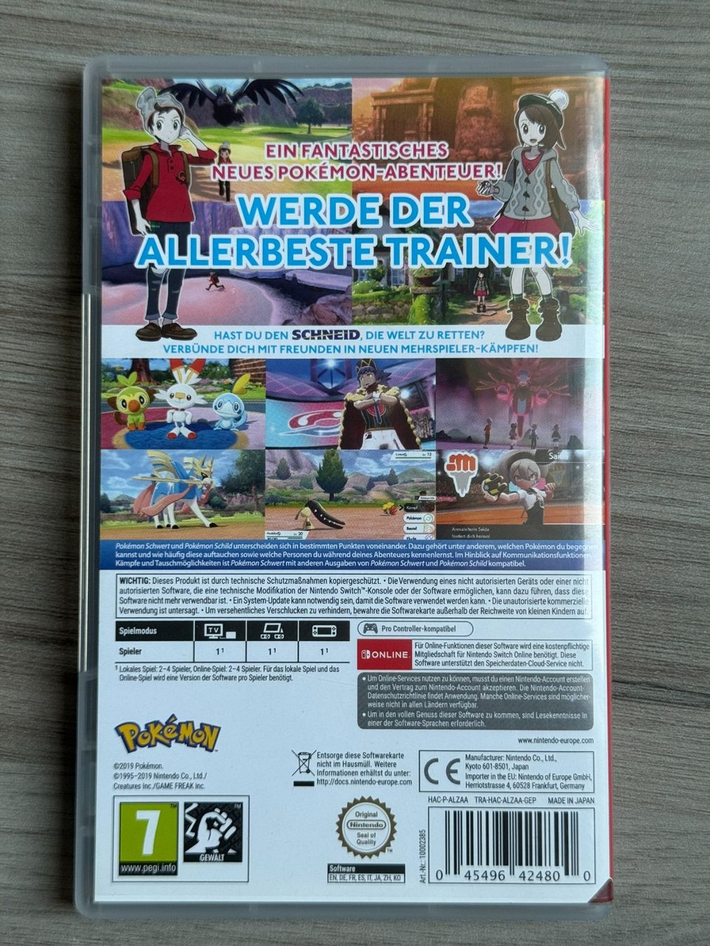 Pokémon Sword/Epée/Schwert - Nintendo Switch (D'occasion) à Tramelan ...