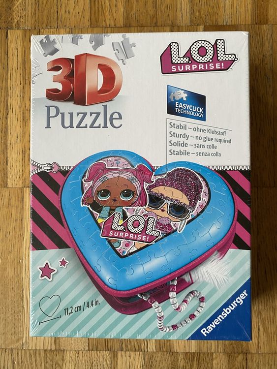 Neu: Ravensburger LOL Surprise 3D Puzzle 60 Teile ab 8 Jahre | Kaufen ...