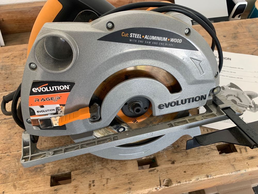 Mehrzweck-Kreissäge Evolution Rage B | Kaufen auf Ricardo