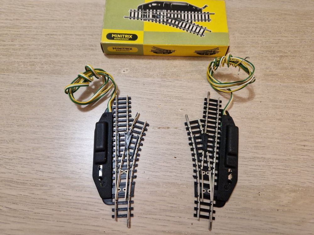 Minitrix N 4962 weichenpaar (Gebraucht) in St-Aubin-Sauges für CHF 28 ...