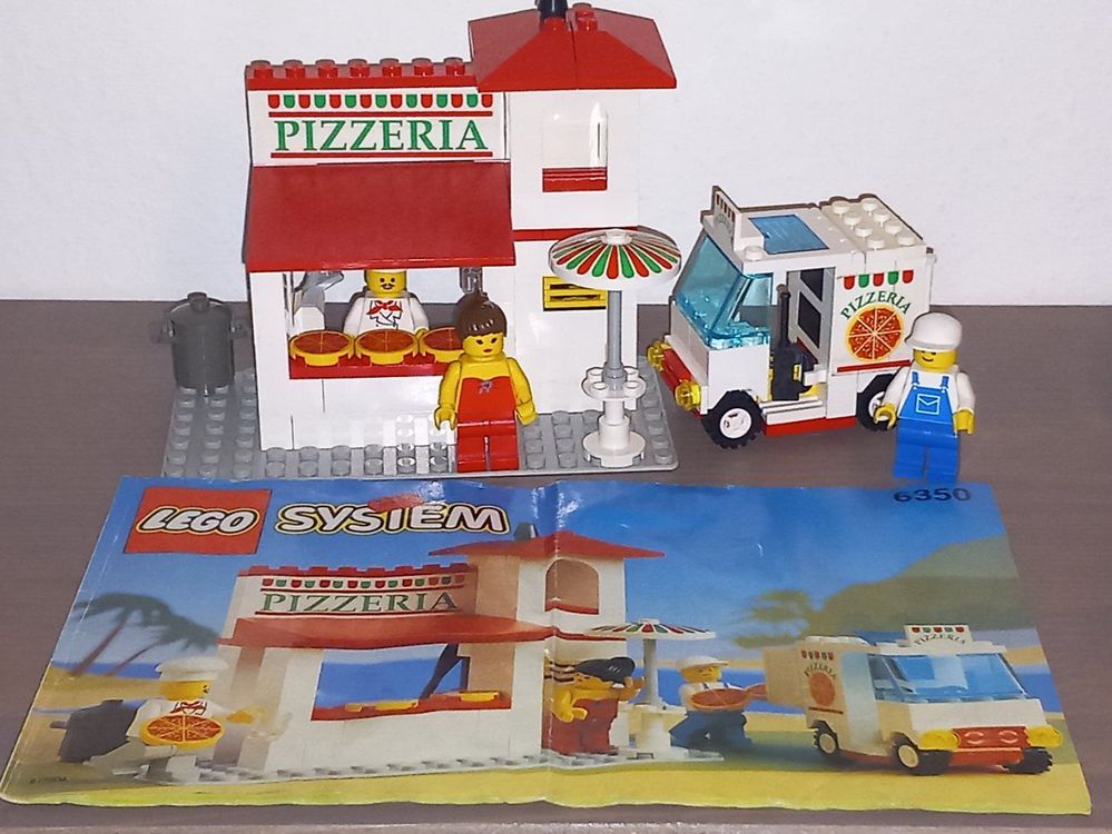 SET LEGO 6350 PIZZA TO GO DE 1994 | Kaufen auf Ricardo