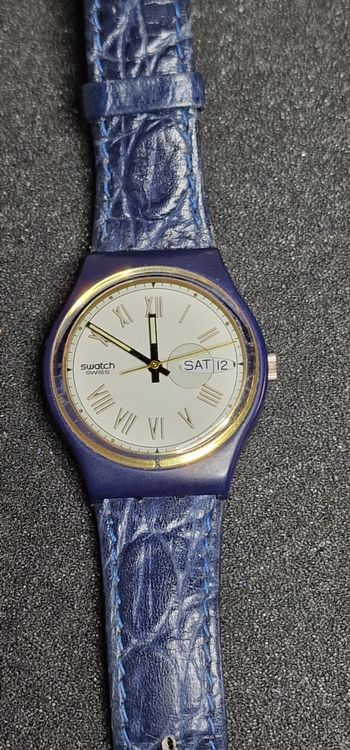1993 Vintage Swatch "Diamonds" GN706 tolle Day und Date Fun | Kaufen ...