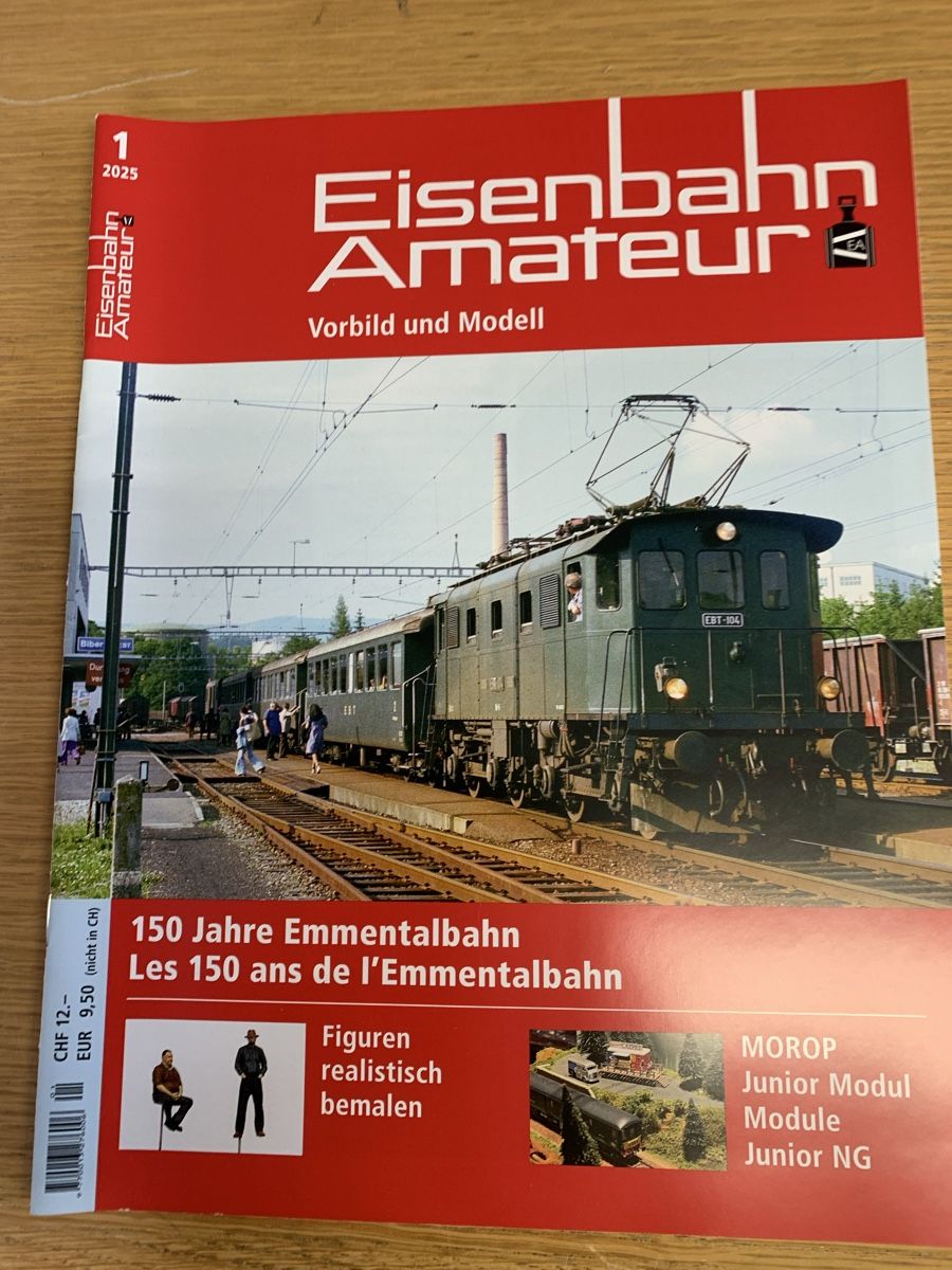 Eisenbahn Amateur 2025.Nr. 1-12, neuwertig, Em90 (Gebraucht) in Winden ...