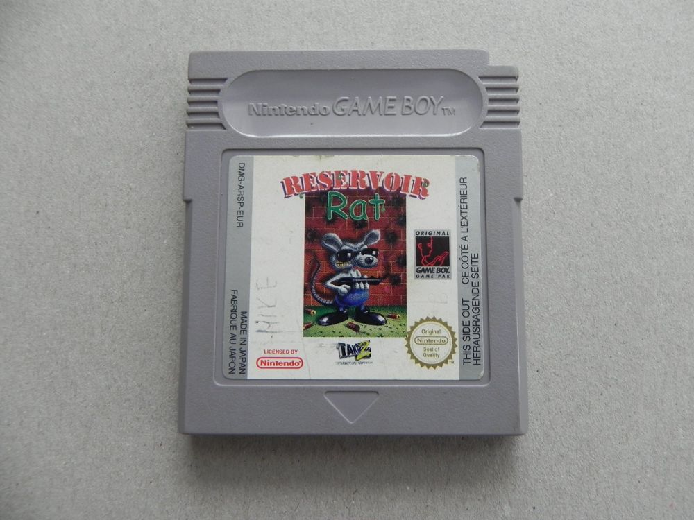 Nintendo Gameboy Game Boy Spiel Reservoir Rat (Gebraucht) in Siebnen ...