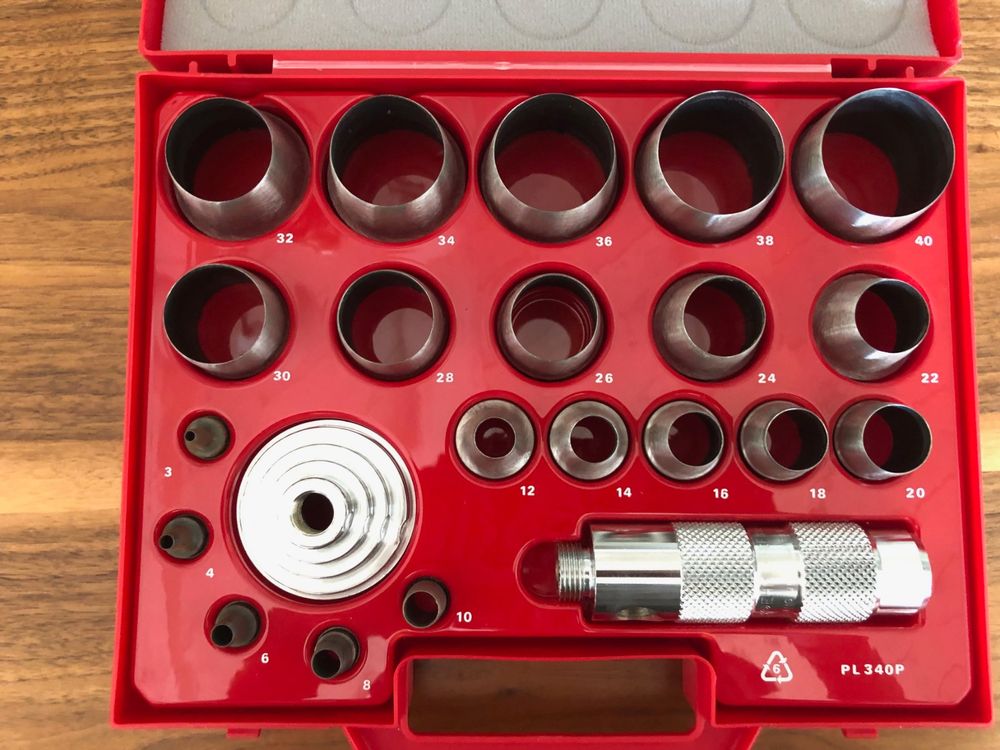 *NEU* Lochstanzer BOEHM Brütsch und Rüegger 3-40mm (Neu und ...